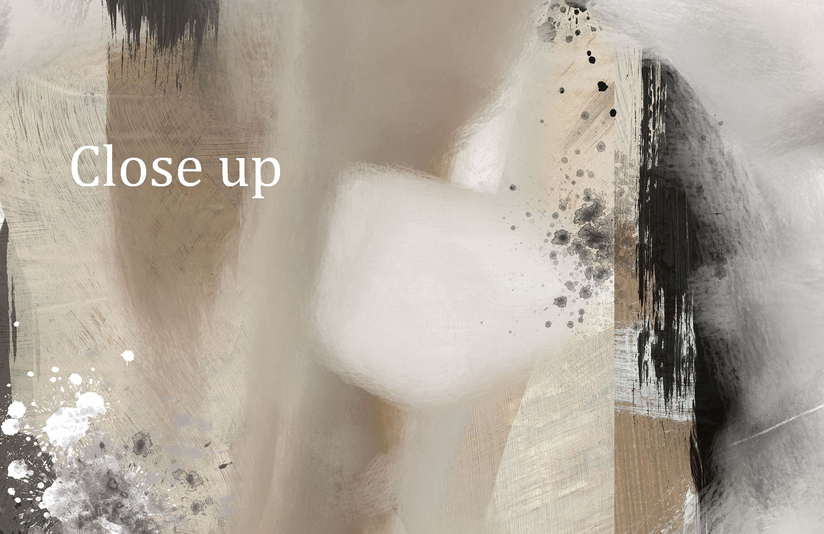 Large Square Neutral Tones Minimalist Abstract Printable - Etsy