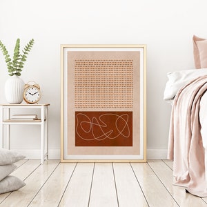 Minimalist Printable Wall Art Set of 2 Prints for Instant Download ...