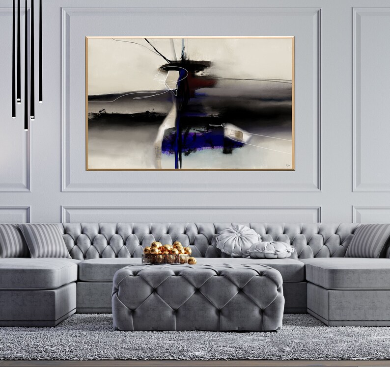 Printable Abstract Art Large Modern Contemporary Abstract | Etsy