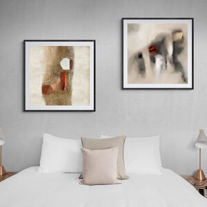 Set of 3 Abstract Square Sized Prints for Instant Download, Abstract ...