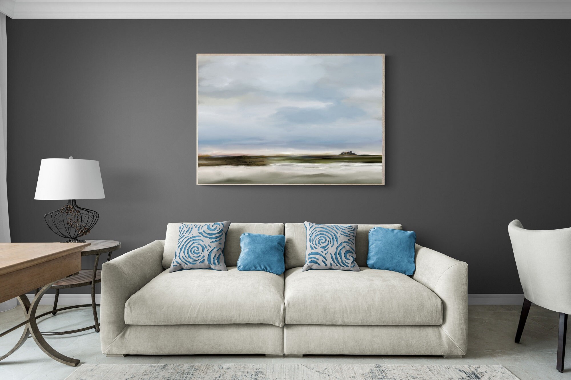 Landscape Printable Painting Landscape Scenery Print Nature | Etsy