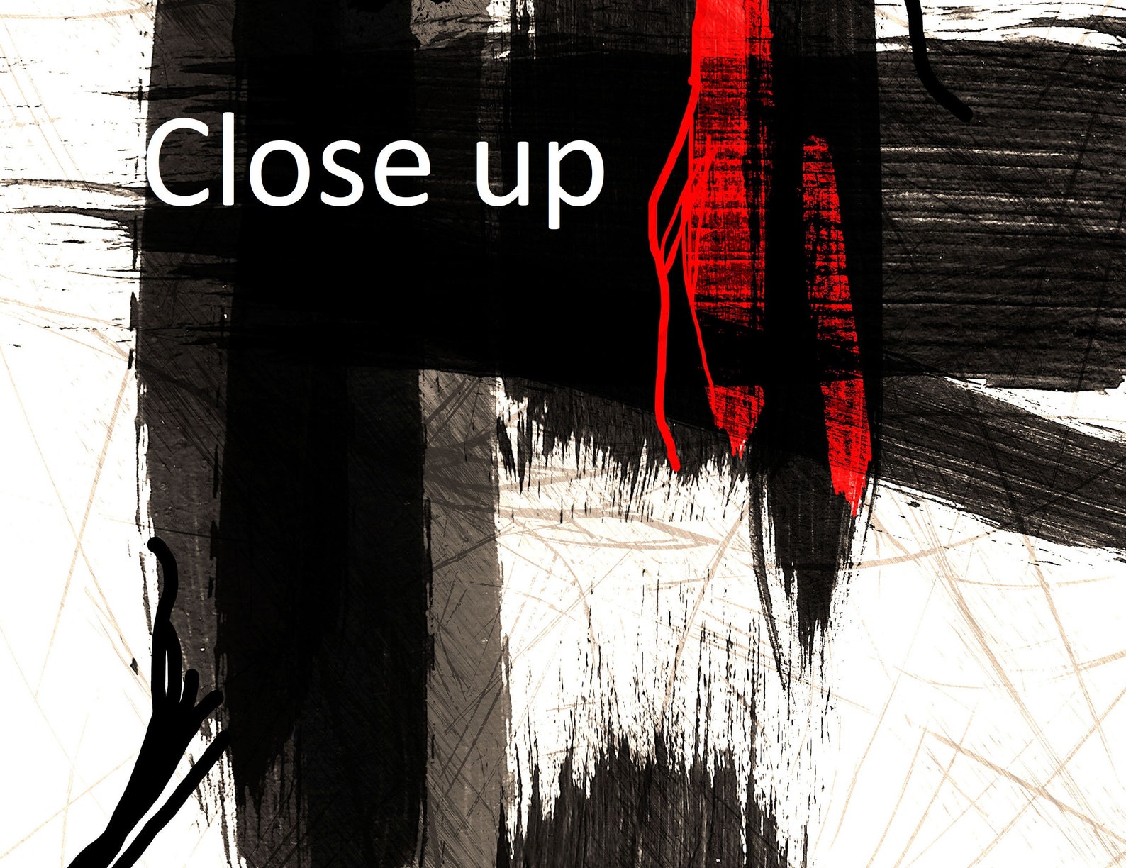 Red Black Abstract Print Set, Set of 2 Abstract Prints, Printable ...