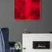 Large Red Printable Wall Art, Minimalist Abstract Red Art Print ...