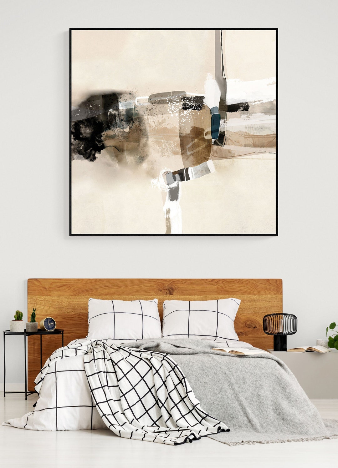 Large Abstract Printable Painting for Instant Download, Modern Abstract ...
