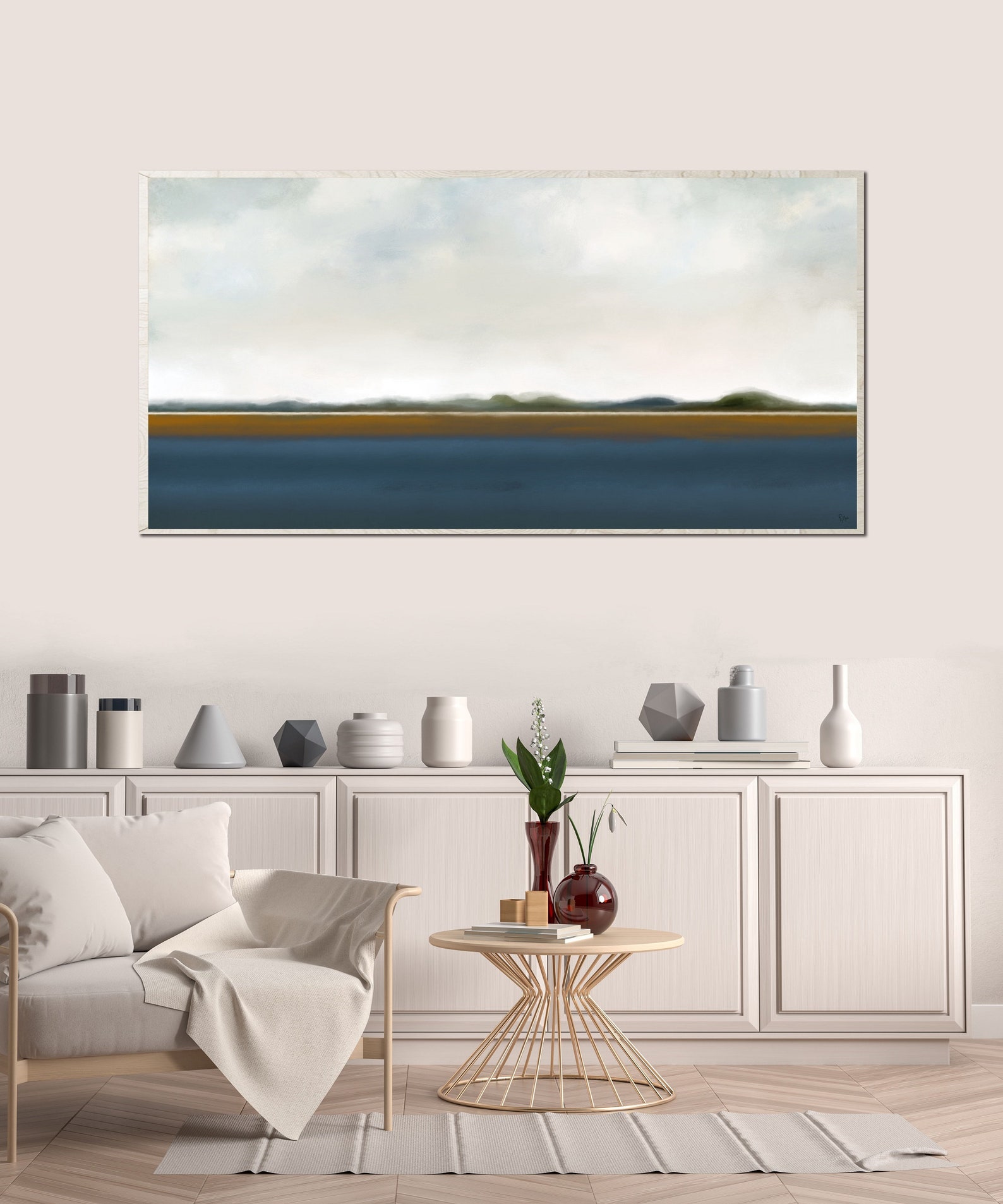 Large Horizontal Landscape Printable Painting Landscape Art - Etsy
