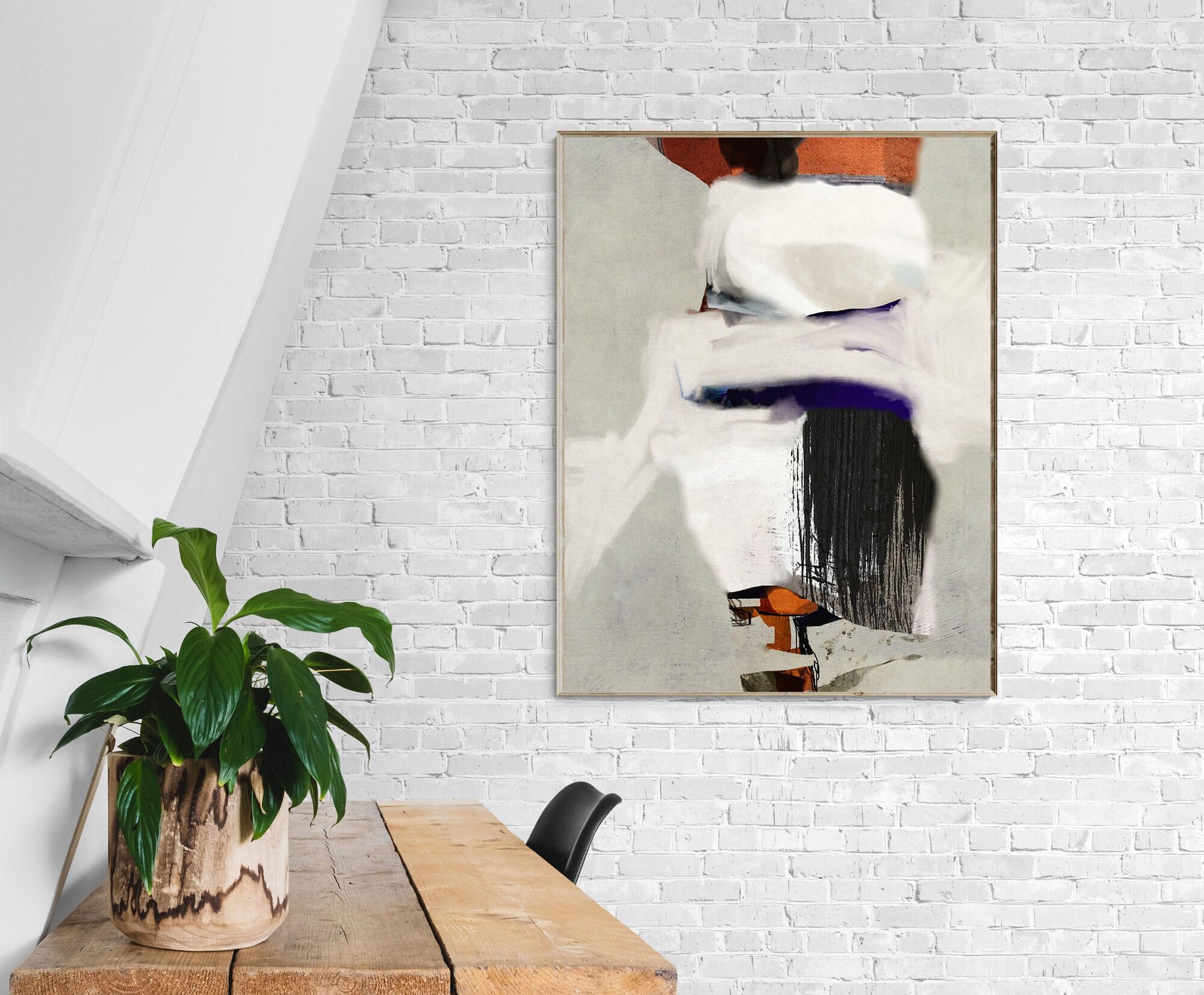 Modern Abstract Print Set Set of 3 Abstract Prints - Etsy