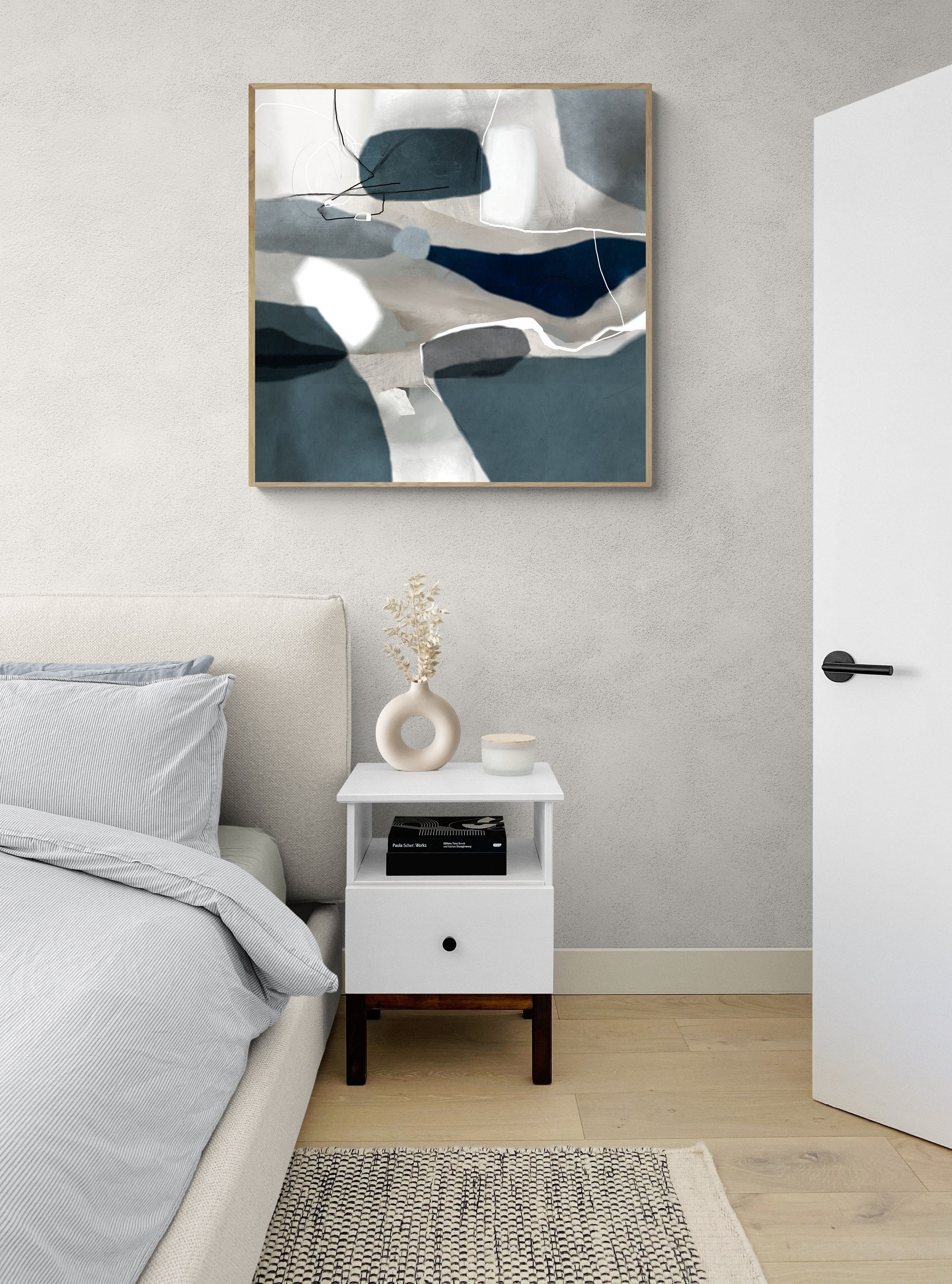 Modern Abstract Art Print for Instant Download Printable - Etsy