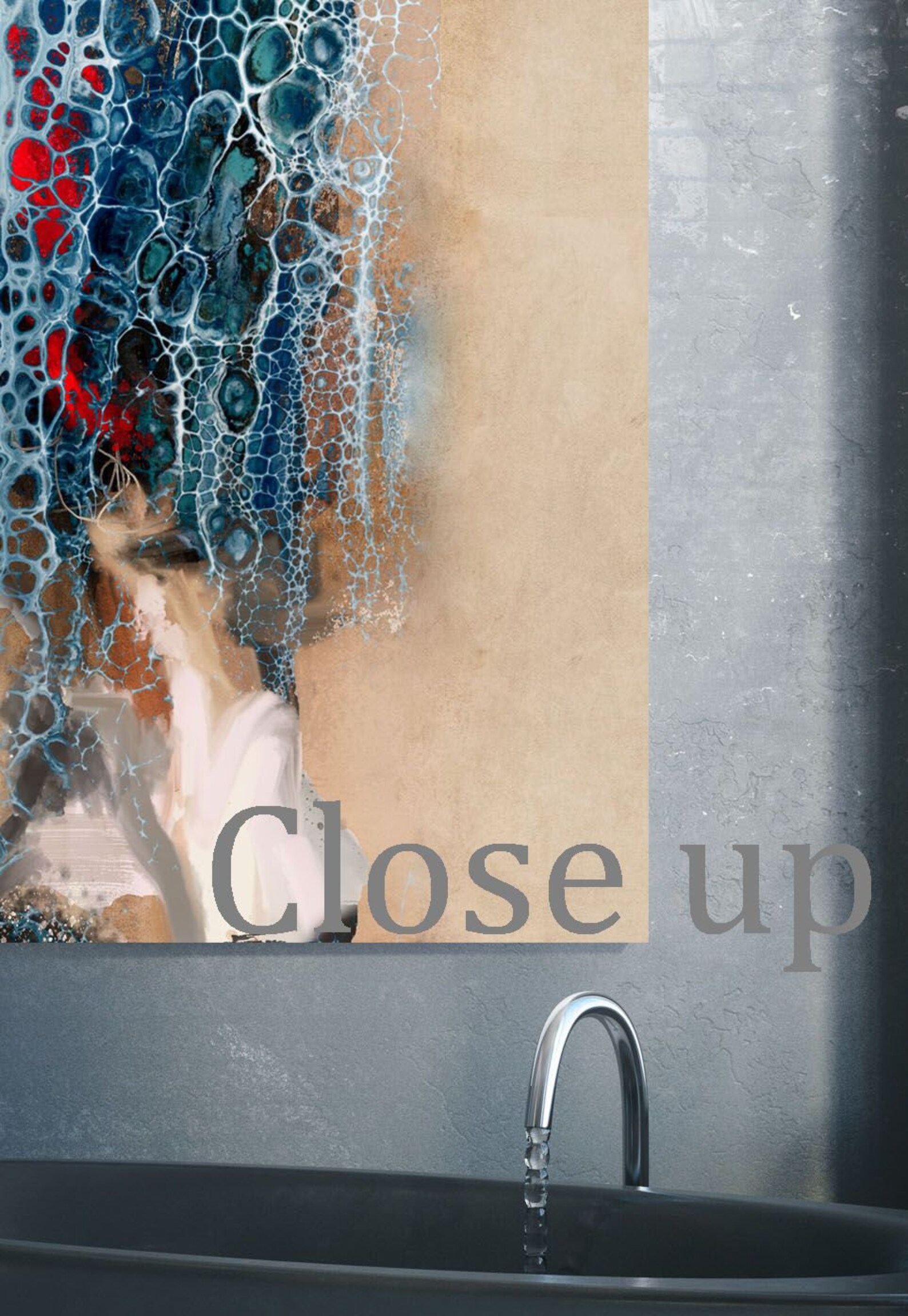 Modern Abstract Bathroom Print Bathroom Printable Wall Art - Etsy