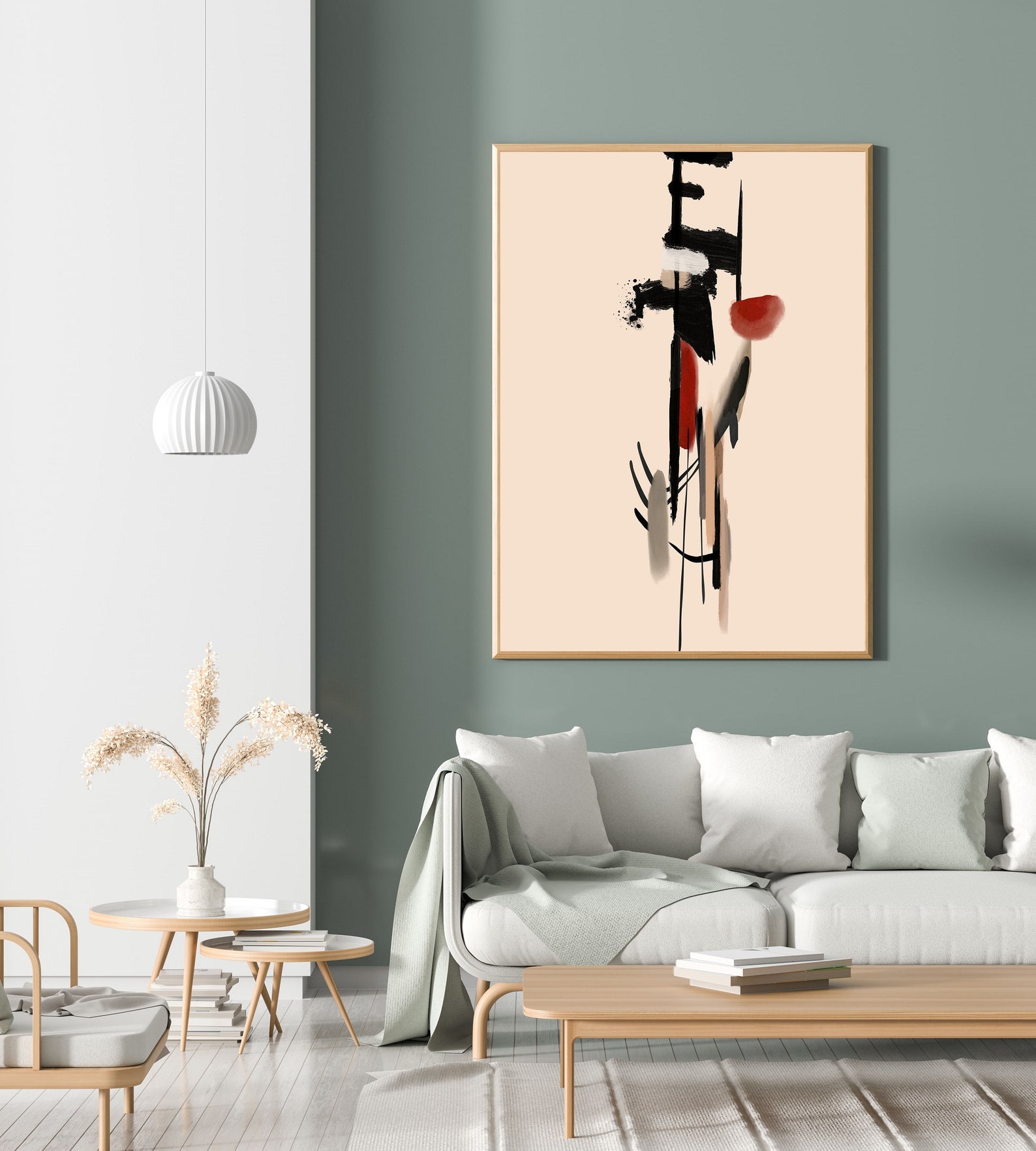 Abstract Minimalist Set of 3 Prints Modern Minimalist - Etsy