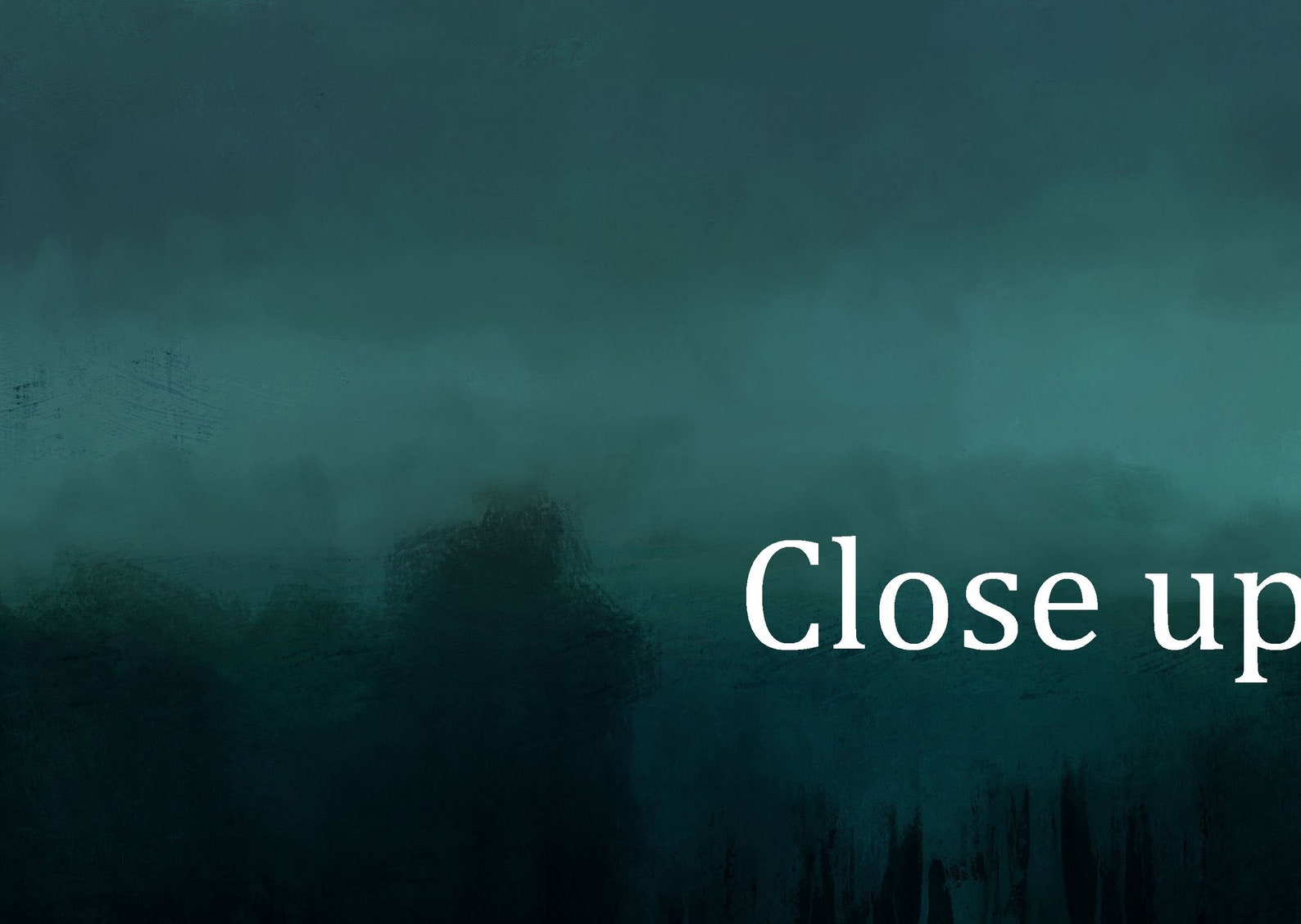 Large Green Abstract Landscape Printable Painting Large | Etsy