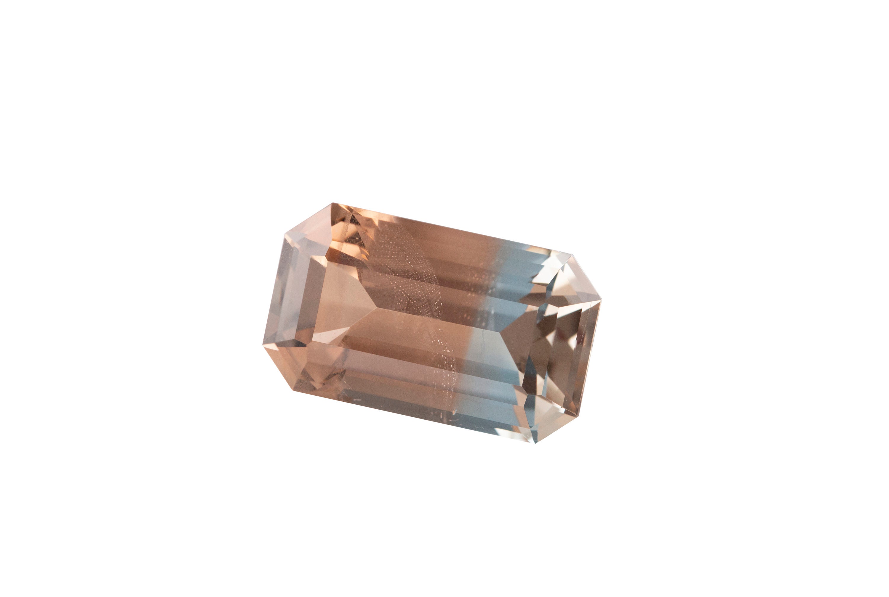 Ukrainian Polychrome Topaz, 12.3 Ct, Bicolor Topaz, Loose Gemstone, for ...