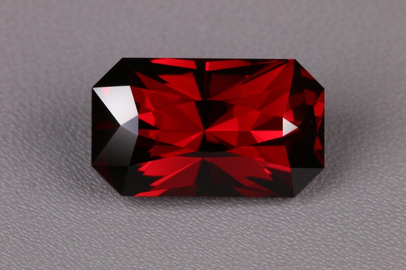 Granate rojo de Mozambique, para joyería, piedra de nacimiento de enero ...