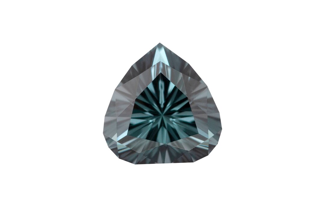 Mozambique Blue Grey Spinel, Heart Shape, Precision Cut, Spinel for ...