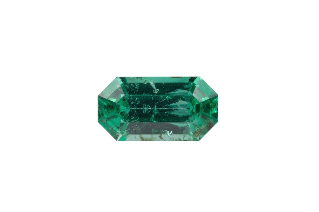 Zambian Emerald, Rectangle Shape, Precision Cut, 0.54 Ct, Gem Cut ...