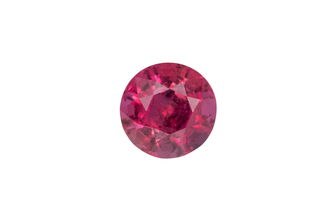 Madagascar Red Pinky Ruby, Round Shape, for Jewelry Making - Etsy