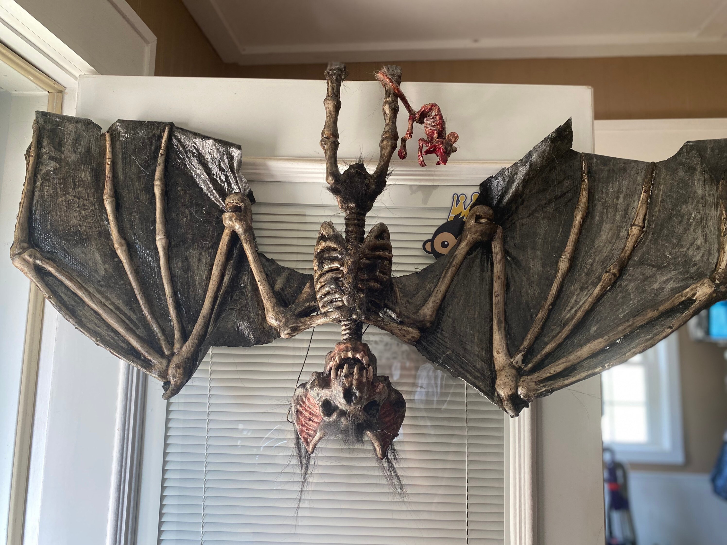 Giant Bat Skeleton