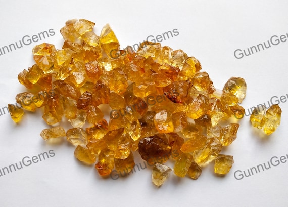 Raw Citrine Crystal Natural Citrine Gemstone Citrine Rough | Etsy