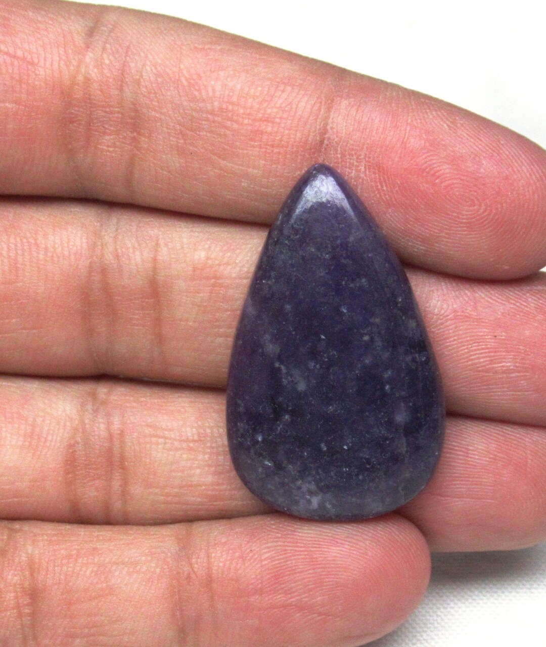 Lepidolite Cabochon Purple Lepidolite Gemstone Flat Back Cabochon ...