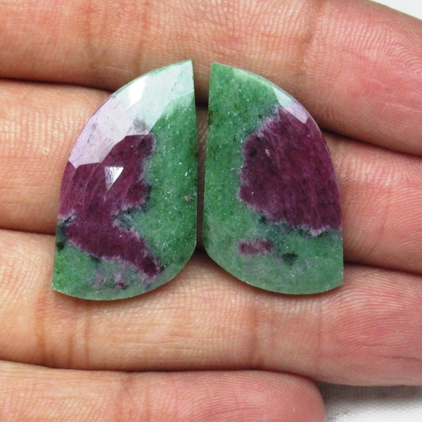 Ruby Zoisite Beads - Etsy