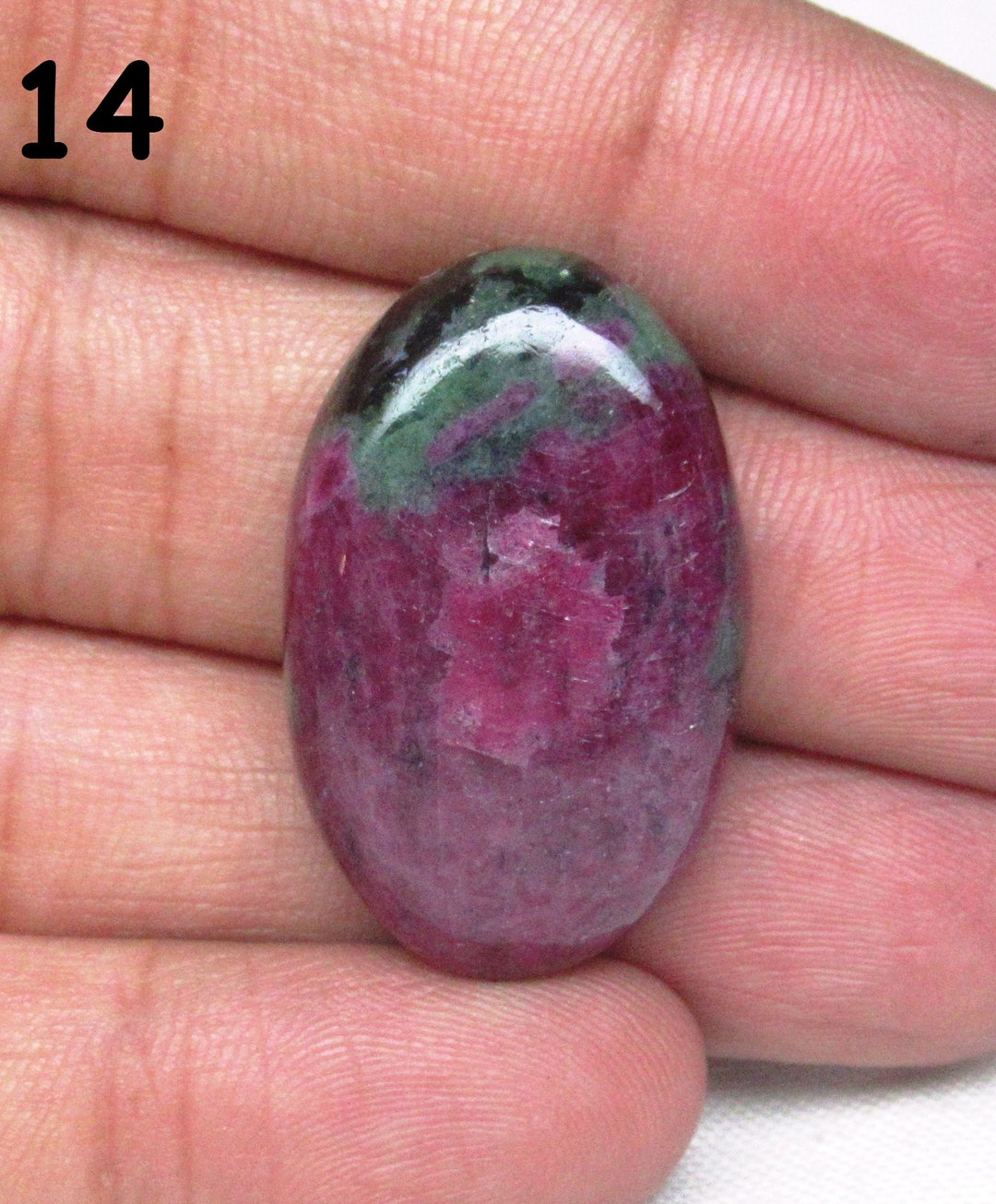 Natural Ruby in Zoisite Cabochon Loose Gemstone Pink Ruby Zoisite ...