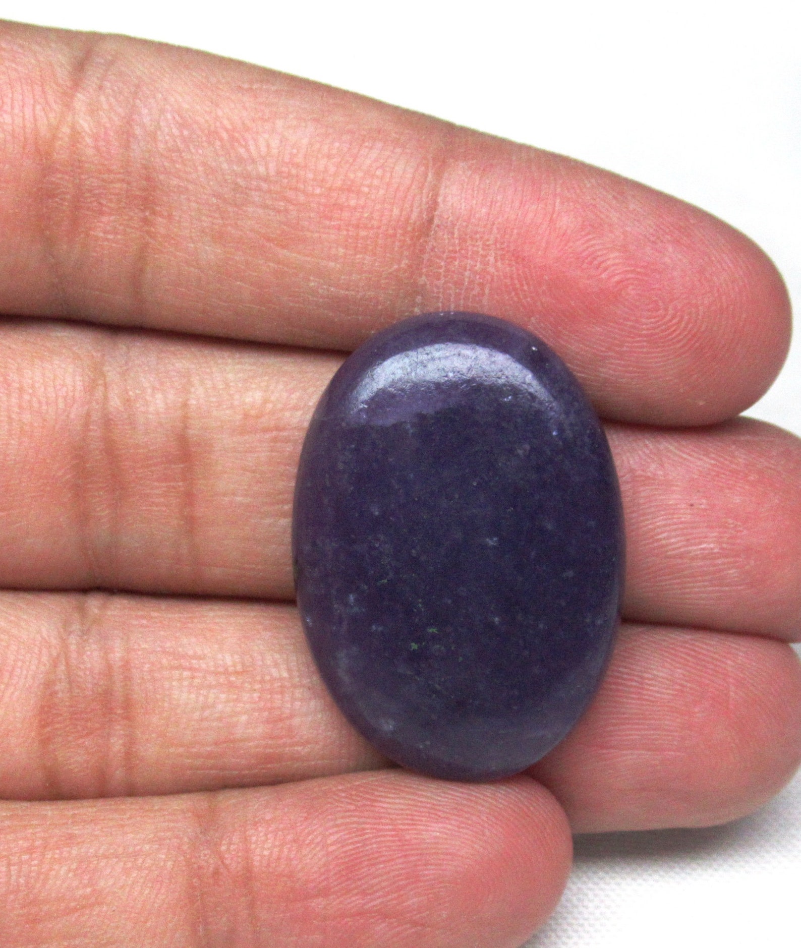 Lepidolite Cabochon Purple Lepidolite Gemstone Flat Back - Etsy