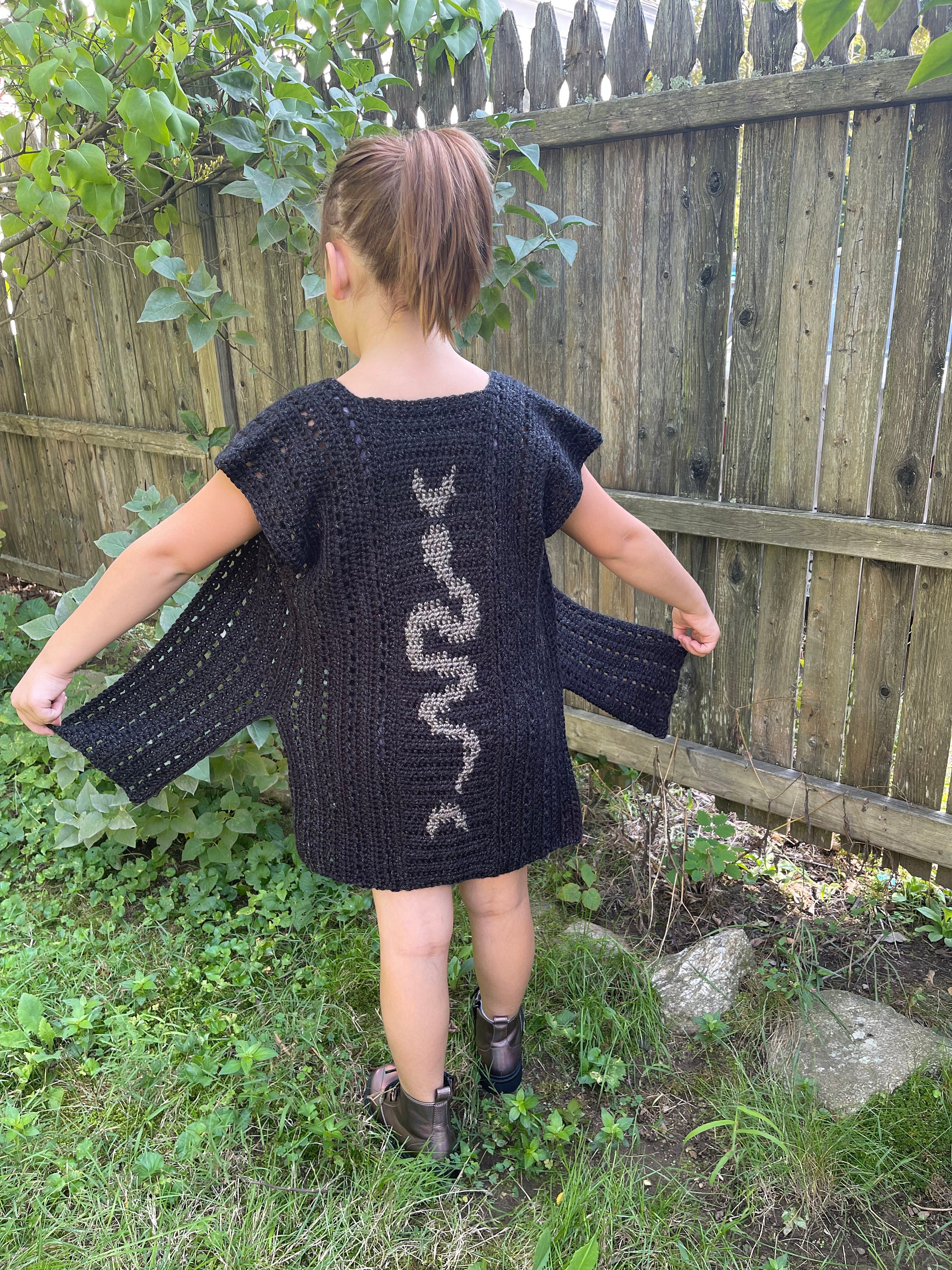 Crochet Pattern - Medusa Cardigan — The Weaving Witch