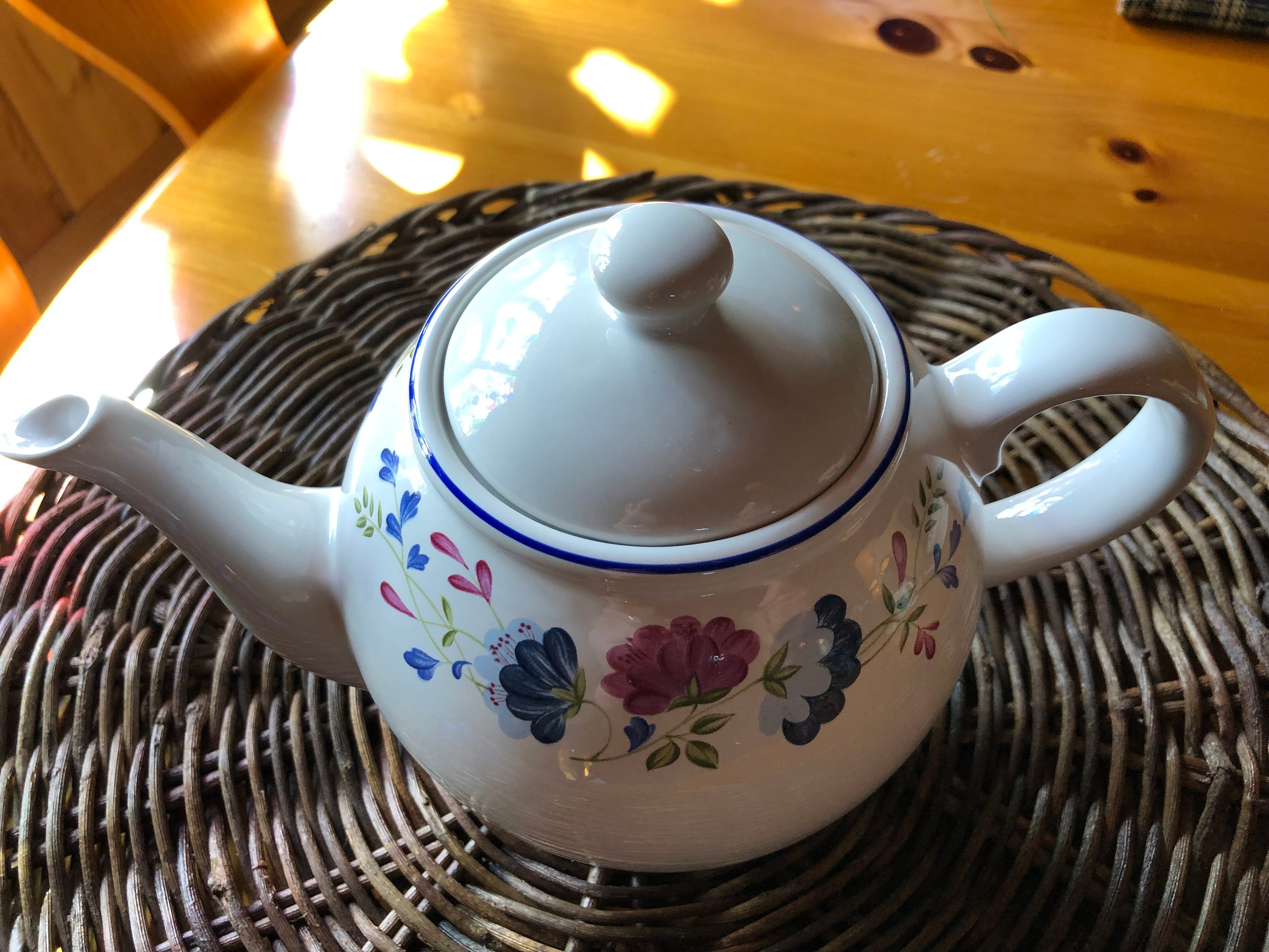 Vintage BHS Priory Tableware Teapot From England. Discontinued and Hard ...