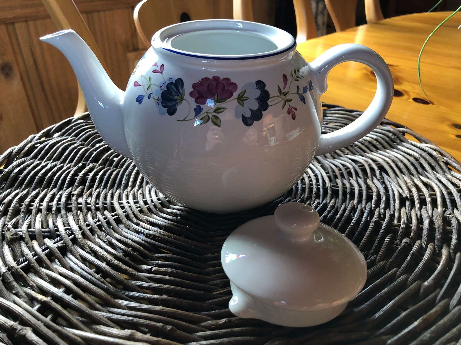 Vintage BHS Priory Tableware Teapot From England. Discontinued and Hard ...