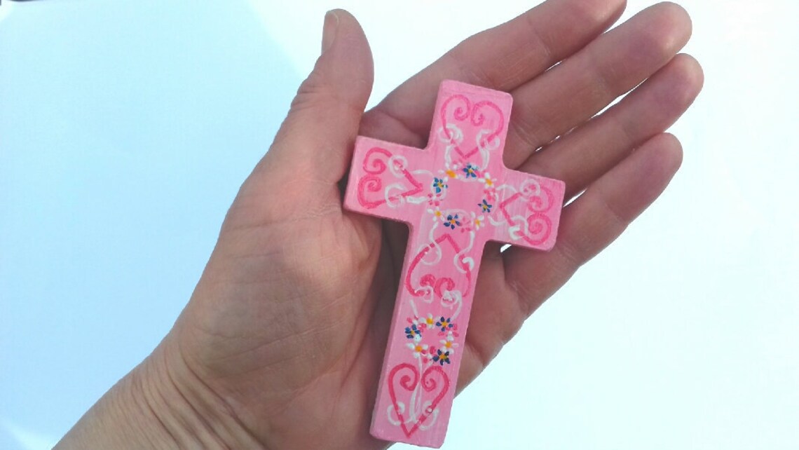 Hand Held crosses Little Crosses painted crosses | Etsy