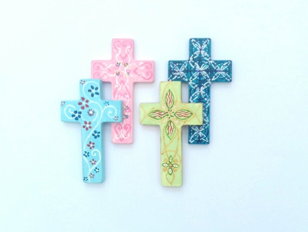 Hand Held Crosses - Little Crosses - Painted Crosses - Etsy