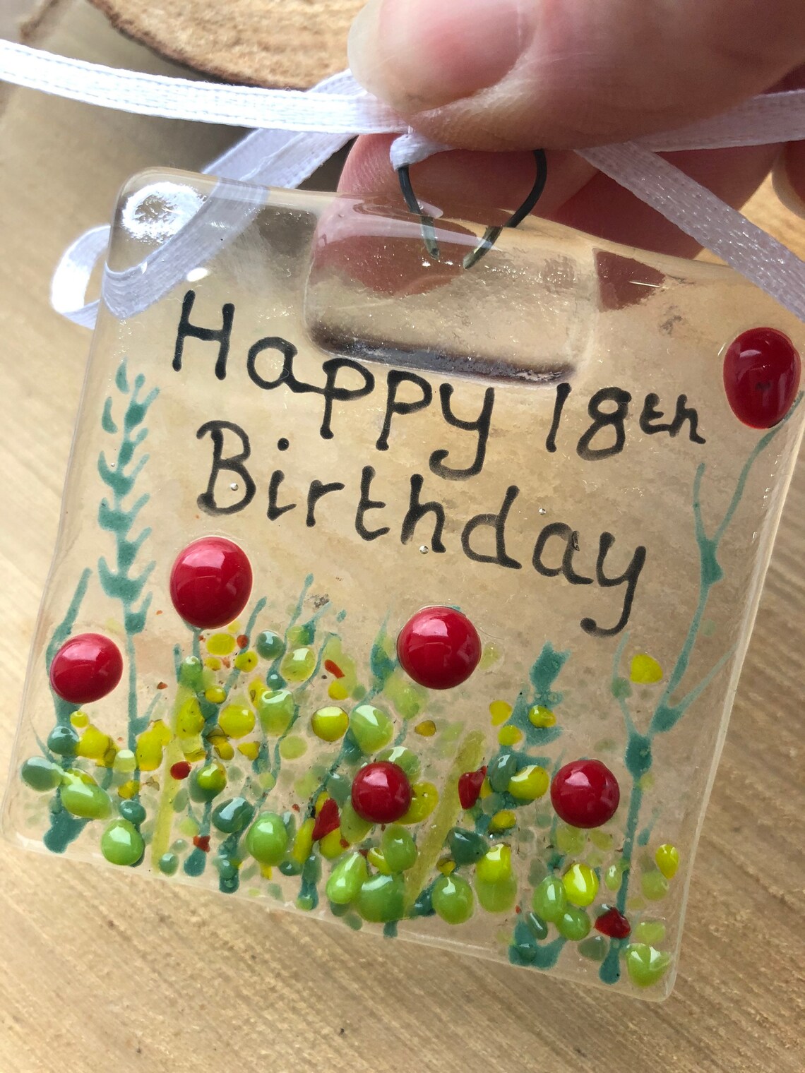 Hand Painted Personalised Glass Happy 18th Birthday Red Flower Etsy hand-painted-personalised-glass-happy-18th-birthday-red-flower-etsy