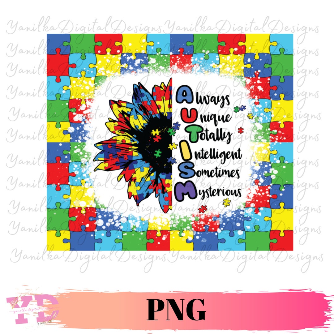 Autism| Always Unique Totally Intelligent Sometimes Mysterious 20oz ...