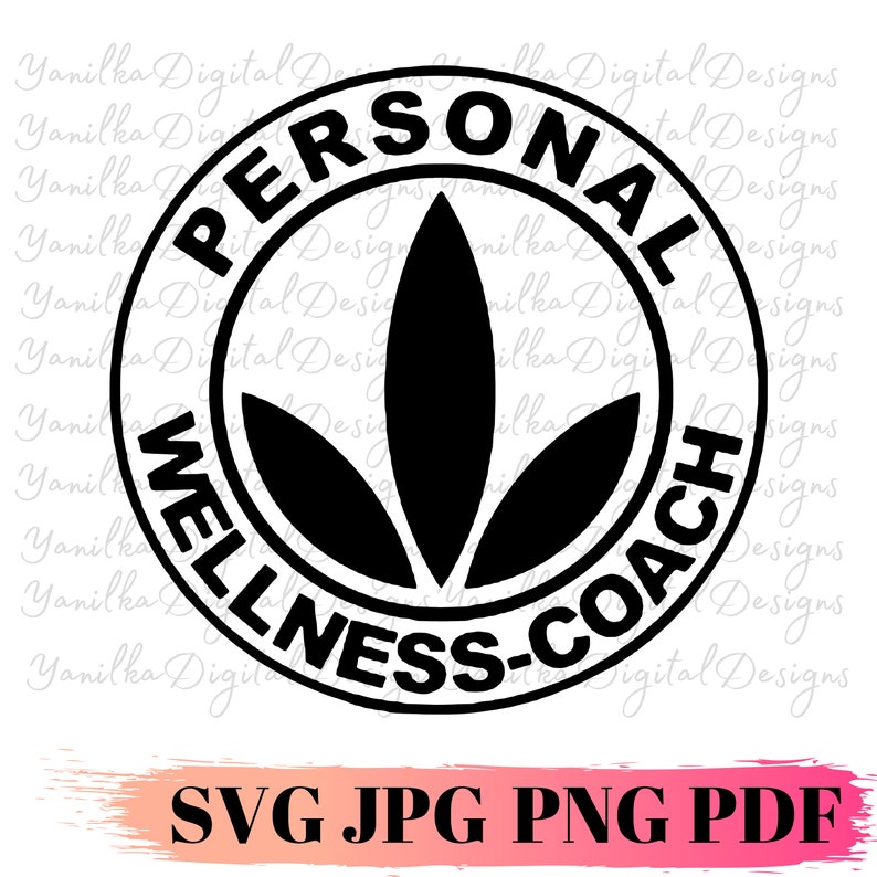 Personal Wellness Coach SVG - Etsy