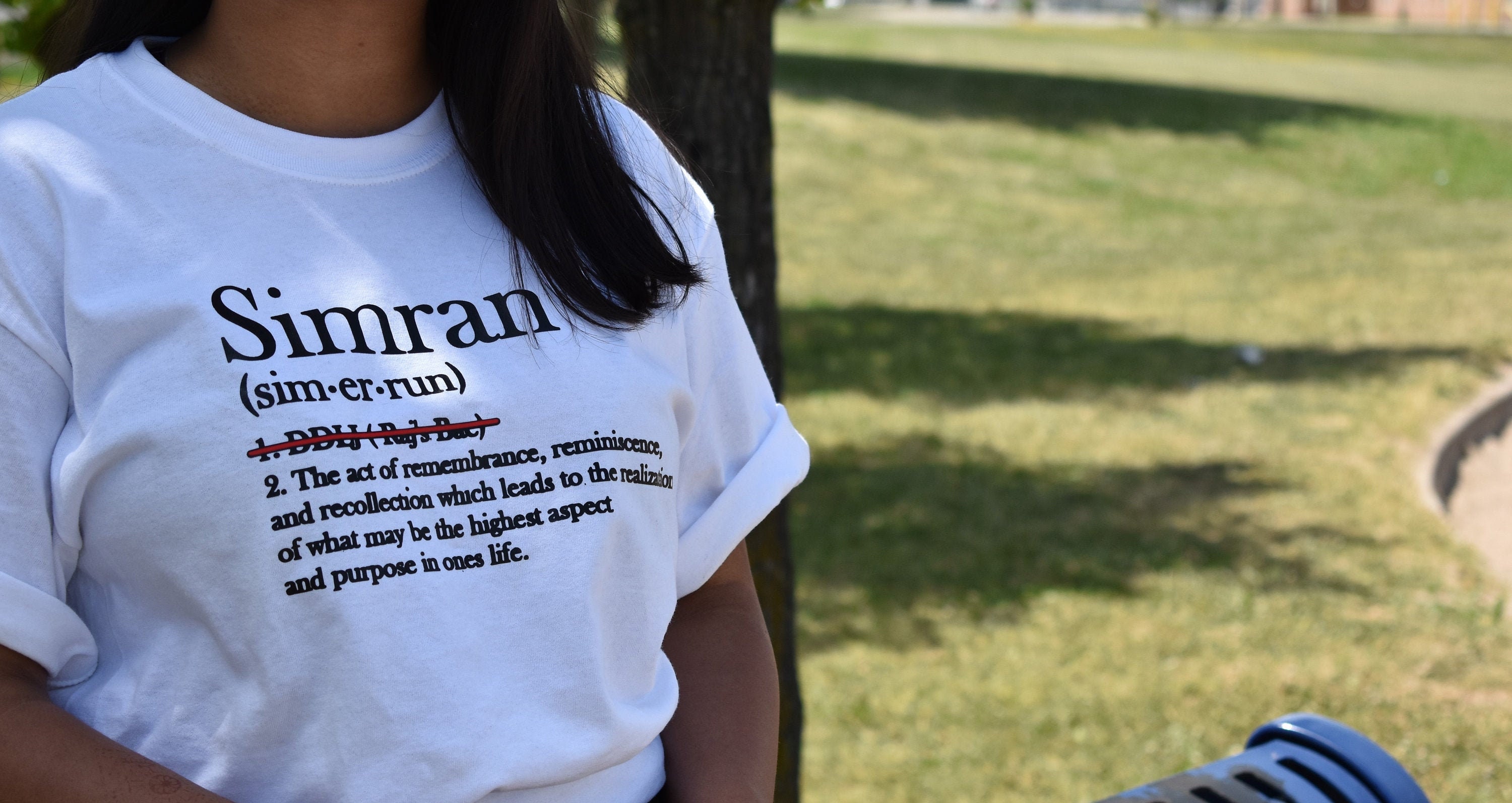 Simran T-shirt in Multiple Sizes, Loose White Laser Printed - Etsy