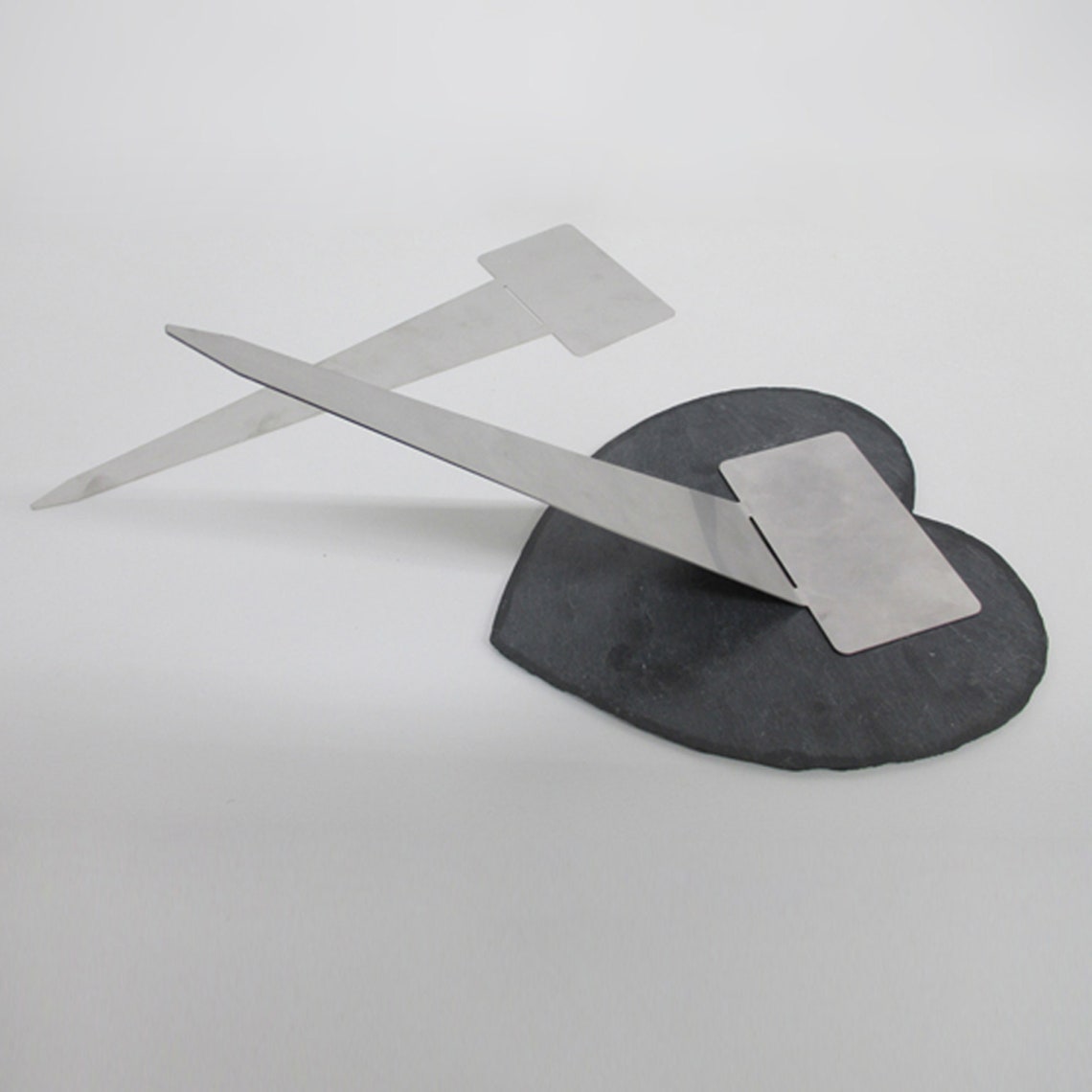 Small Memorial Stone for Star Children – Slate Plaque With Name, Date ...