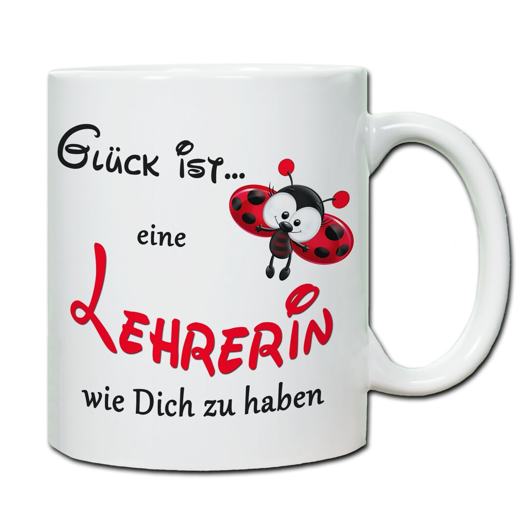 Geschenk Lehrerin Tasse Glück ist eine Lehrerin wie - Etsy France Geschenk Lehrerin Tasse Glück ist eine Lehrerin wie - Etsy France