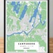SARPSBORG Map, City Poster, Norway, Sarpsborg Kart, Map of Sarpsborg ...