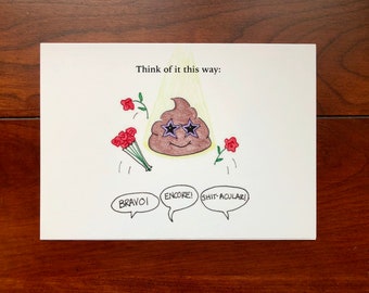 Funny Shit Show Card - Etsy