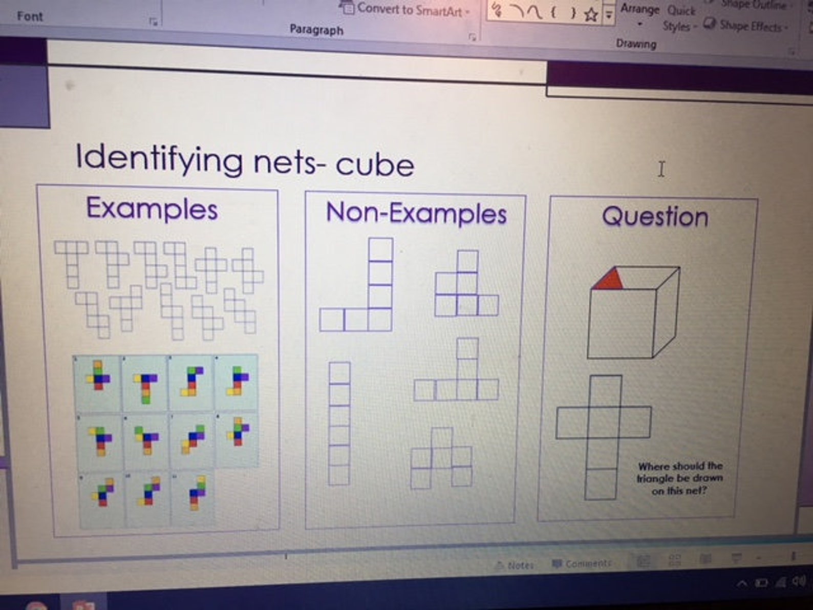 Year 6 Examples and Non Examples Powerpoint Slides/pdf. Covers Majority ...