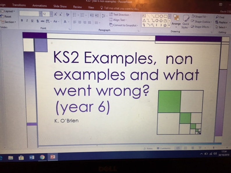 Year 6 Examples and Non Examples Powerpoint Slides/pdf. Covers Majority ...
