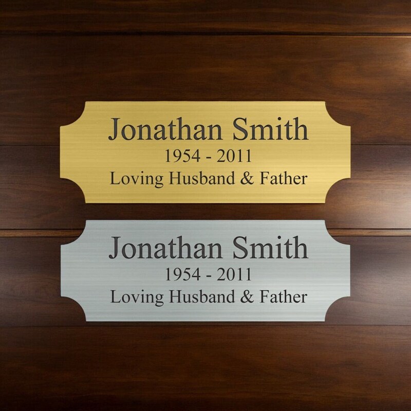 Engraved Plaque - Etsy