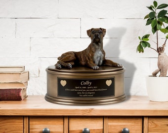 Dog Urns Boxer - Etsy