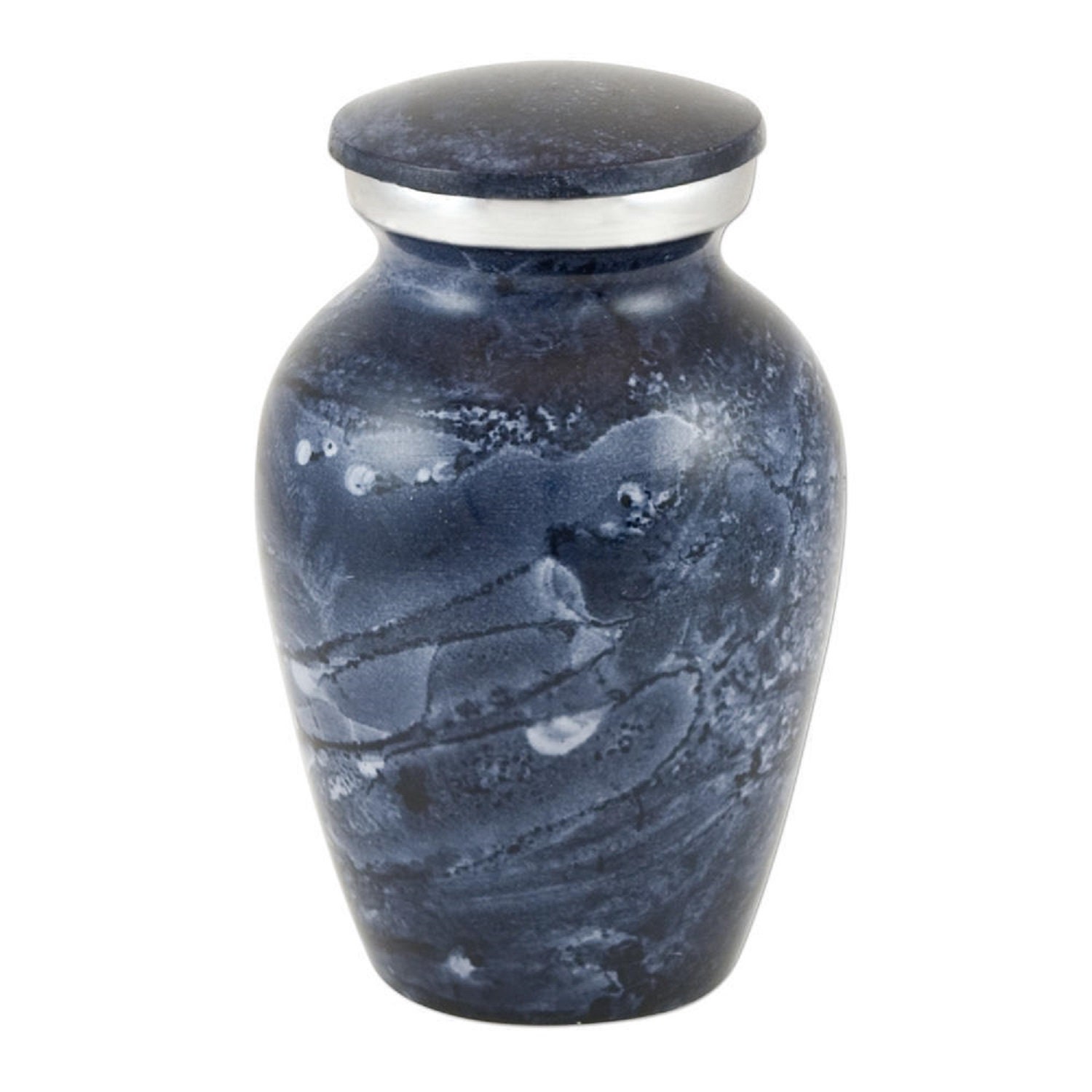 Perfect Memorials Keepsake Brushed Blue Cremation Urn | Etsy