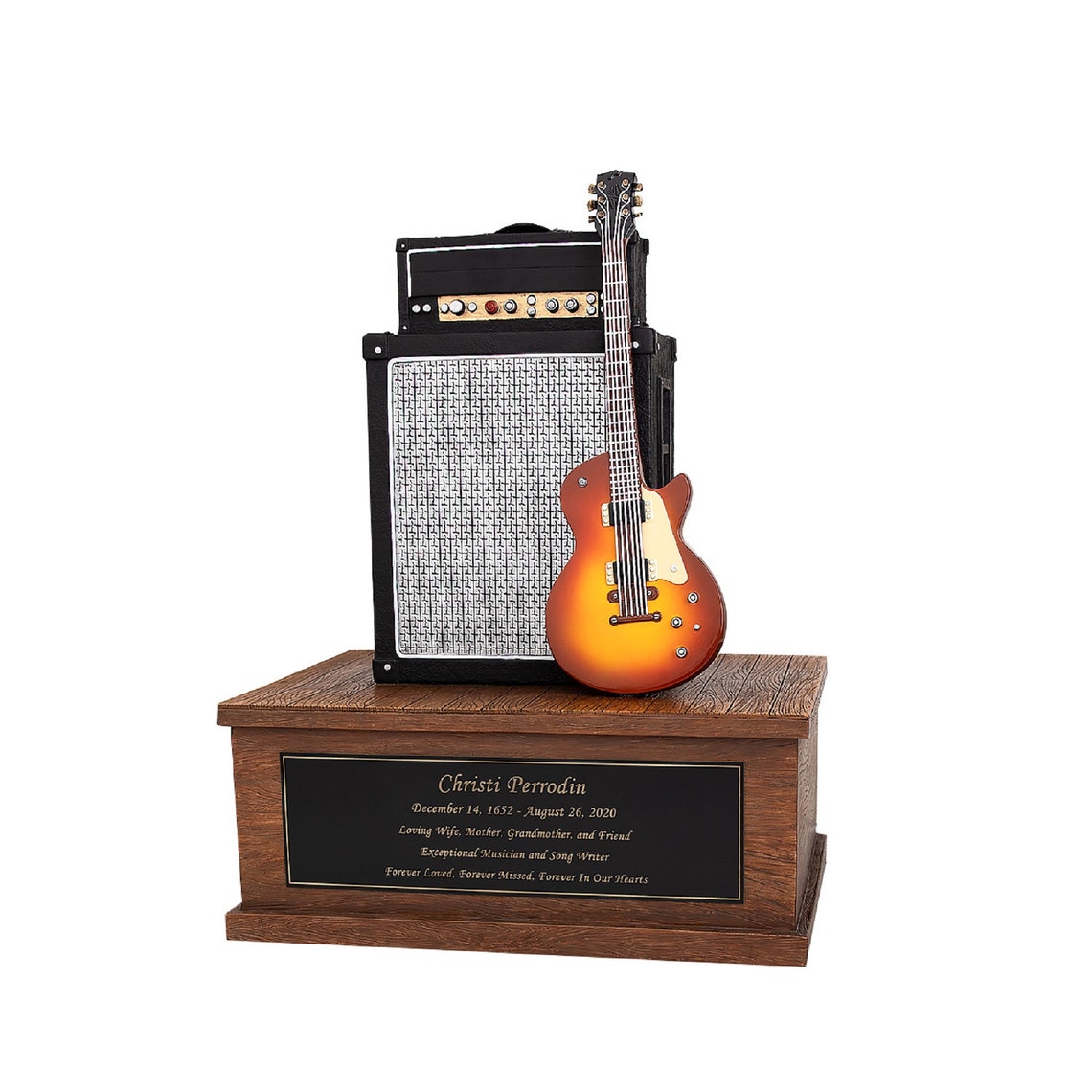 Perfect Memorials Custom Engraved Large Electric Guitar - Etsy