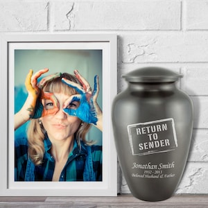 Perfect Memorials Custom Engraved Return to Sender Classic Cremation ...