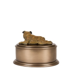 Perfect Memorials Custom Engraved English Bulldog Figurine Cremation ...