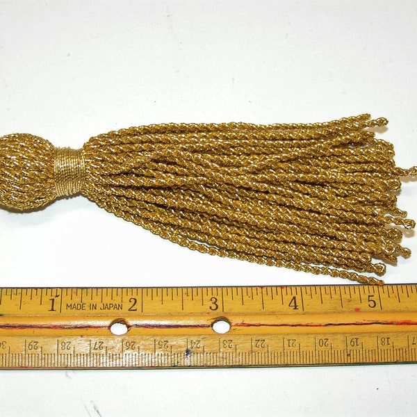 Metallic Tassels - Etsy