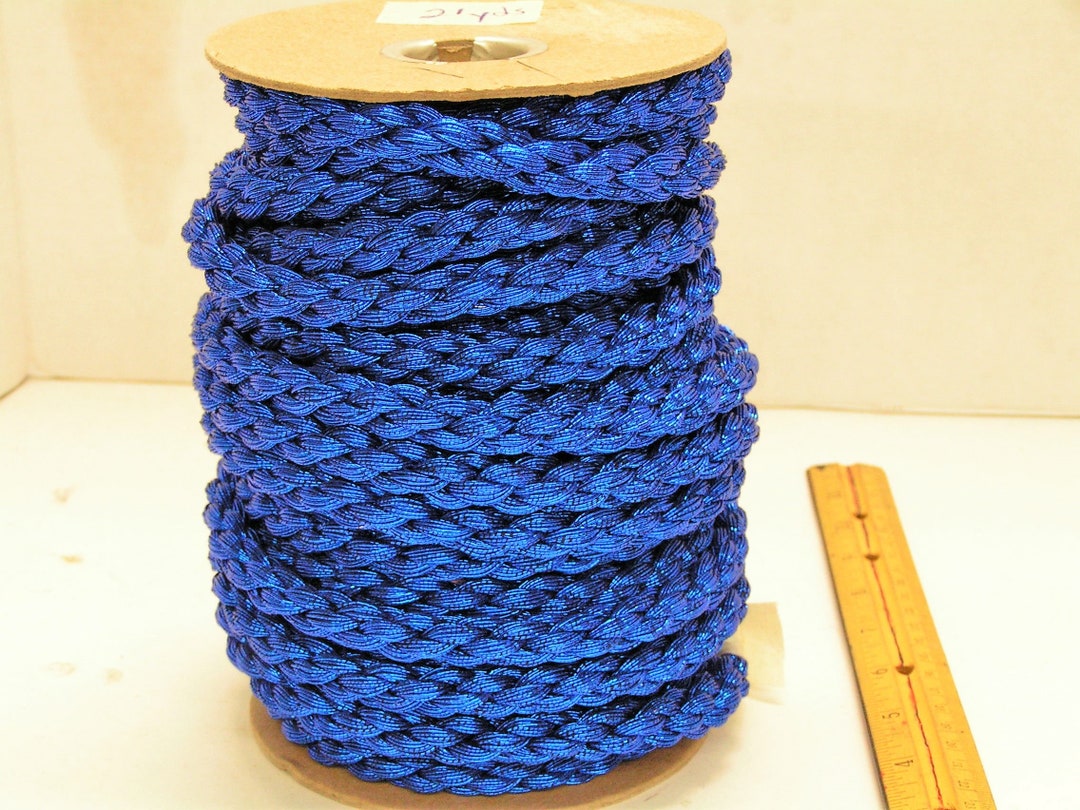 1/2" Hand verdreht Metall Cello Schnur, Royal Blue, 10 Yards - Etsy.de