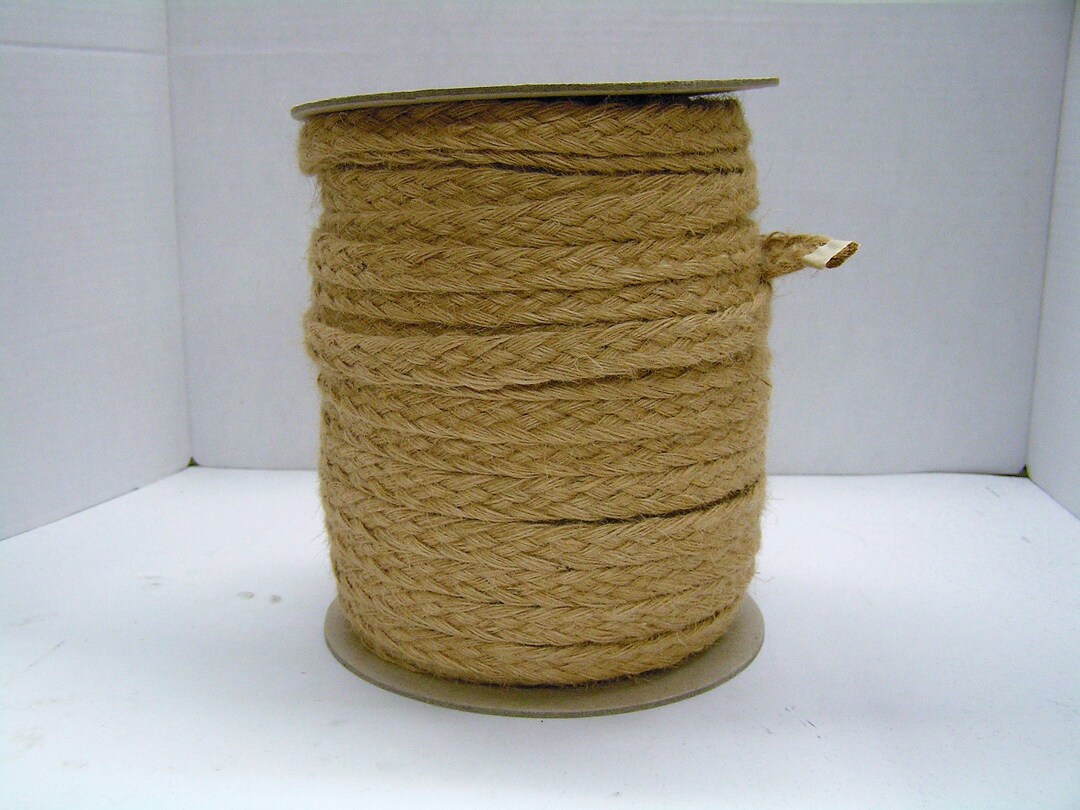 3/4" Natural Jute Flat Braid 10 Yards - Etsy