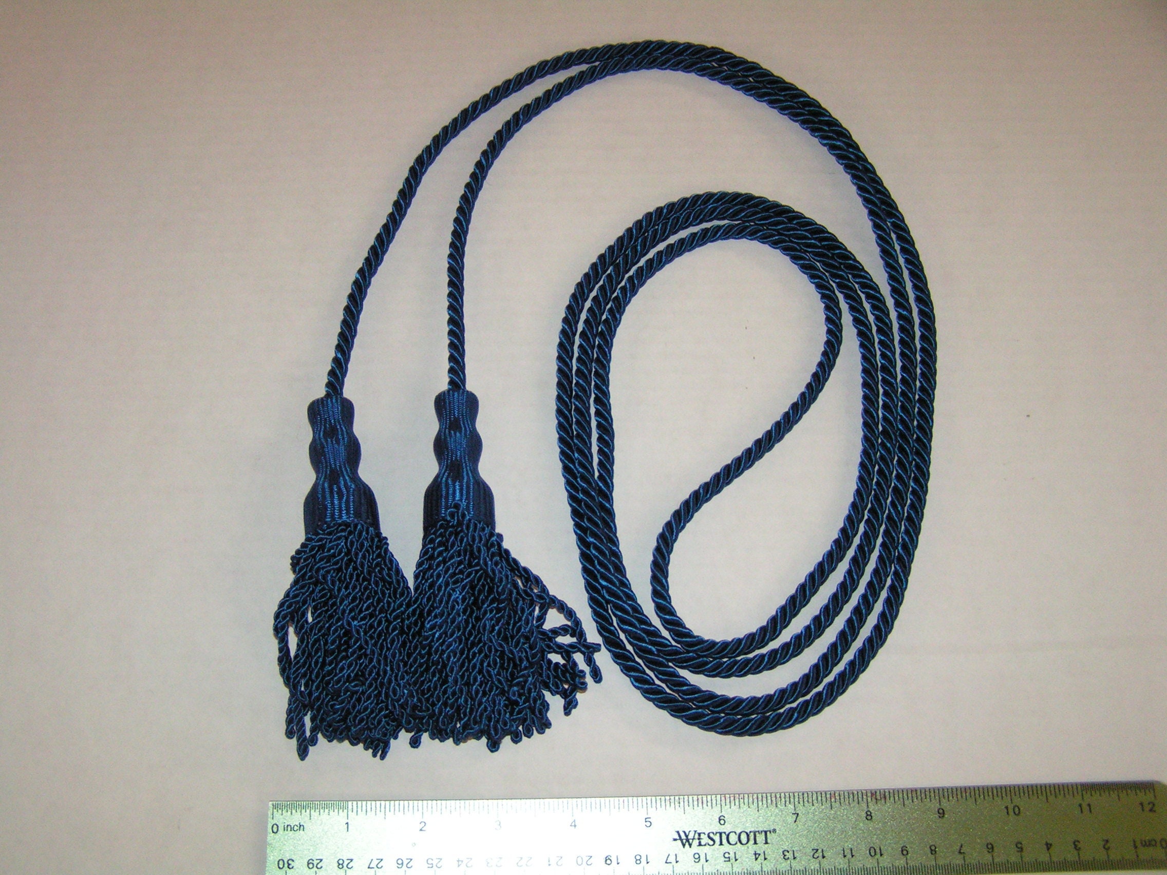 Vibrant Navy Blue Flag Cord 9-foot Long With 5-inch Bullion - Etsy